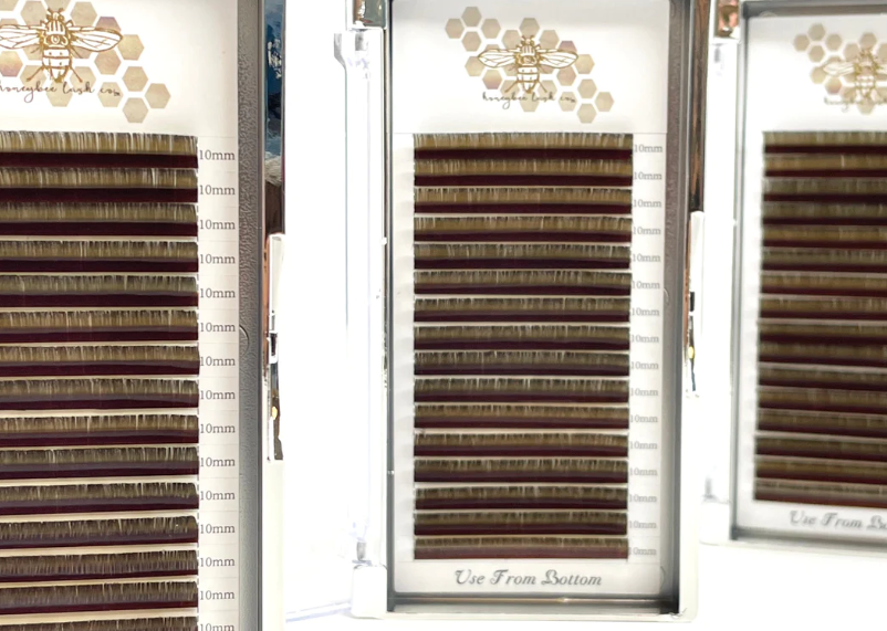 Brown Eyelash Extensions - A Natural Looking Lash Trend – Honeybee Lash Co.